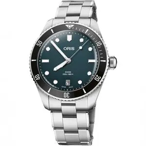 ORIS Divers Date 39 Mm - Stainless Steel