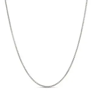 TOSCANO 24-inch Box Link Necklace - Wg
