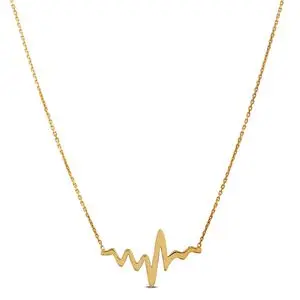 Benbridge Heartbeat Necklace 14k - Yg