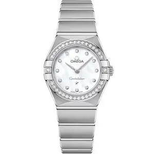 Omega Constellation Mother Of Pearl Dial Watch - Stainless Steel