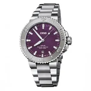 ORIS X Ben Bridge Limited Edition Aquis 43mm Watch - Stainless Steel
