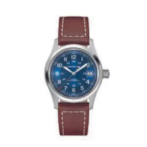 Hamilton Khaki Field Automatic Blue Dial Watch, 38mm - Stainless Steel