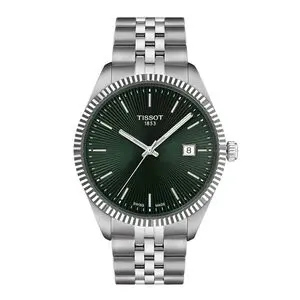 TISSOT Ballade Green Dial Watch - Stainless Steel