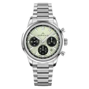 NORQAIN Freedom 60 Chrono Pistachio Green Dial Watch 40mm - Not Applicable