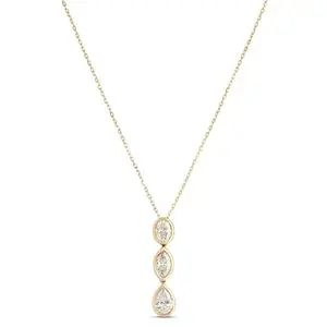 Benbridge Diamond 14k Yellow Gold Necklace - H-j