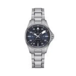 Hamilton Khaki Aviation Pilot Steel Automatic Watch - Stainless Steel