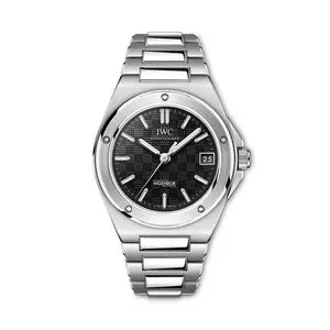 IWC SCHAFFHAUSEN Ingenieur Automatic 35 Black Dial Watch - Stainless Steel