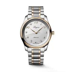 LONGINES Master Collection Silver Dial Watch - 18k Stainless Steel