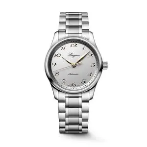 LONGINES Master Collection 34mm Silver Dial Watch - Stainless Steel