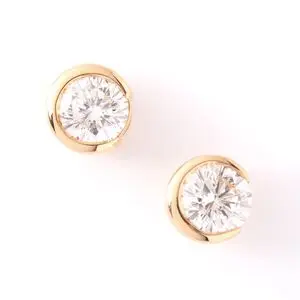 SIGNATURE 96 Carat Diamond Stud Earrings - H-i