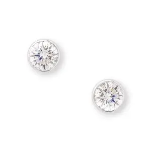 Benbridge Diamond Solitaire Stud Earrings - H-i