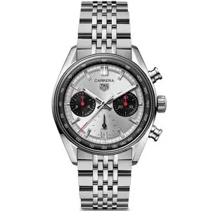 Tag Heuer Carrera Chronograph 39mm Watch - Stainless Steel