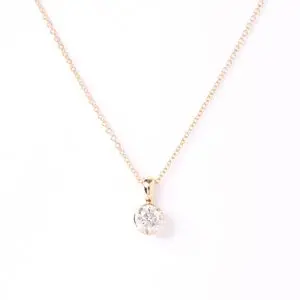 Benbridge 14k Yellow Gold Diamond Pendant Necklace - H-i