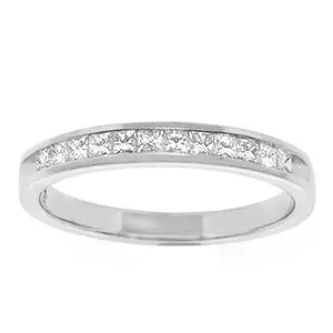 Benbridge 14k White Gold Diamond Band - Wg