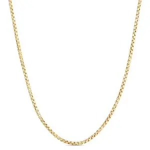 Benbridge 24-inch Box Chain Necklace - Yg