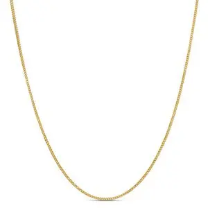 Toscano 24 Inch Franco Link 14k Yellow Gold Necklace - Yg