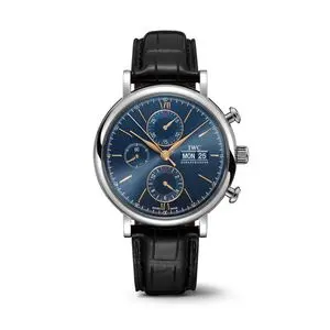 IWC SCHAFFHAUSEN Portofino Chronograph 42mm - Stainless Steel
