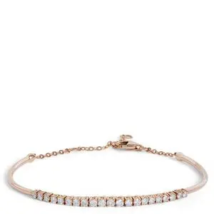 Benbridge Adjustable Diamond Bar Bracelet - Rg