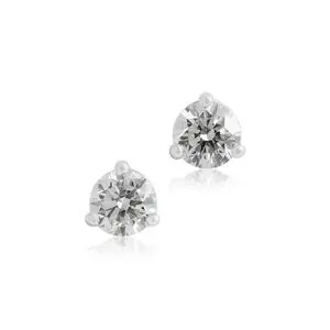 IKUMA Canadian Diamond Stud Earrings 14k, 1/2 Ctw - Wg