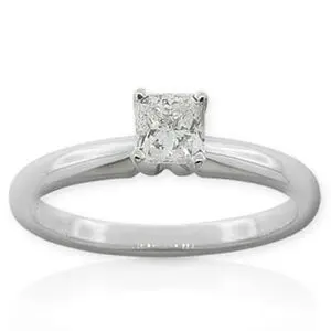IKUMA 14k Diamond Solitaire Ring - Wht