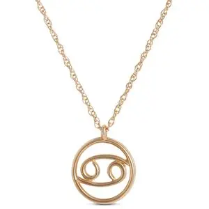 BENBRIDGE Cancer Zodiac Sign Pendant Necklace