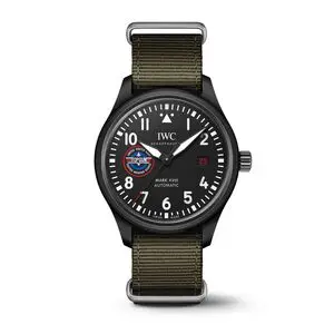 IWC SCHAFFHAUSEN Pilot’s Watch Mark Xviii Top Gun Edition “sfti” Black Dial Watch - Ceramic
