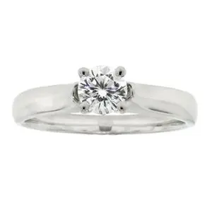 SIGNATURE 1/2 Ct. Diamond Ring In Platinum - Plt