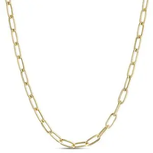 Toscano 20-inch Oval Link 14k Yellow Gold Necklace - Yg