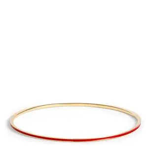 TOSCANO 14k Yellow Gold Enamel Bangle - Yg