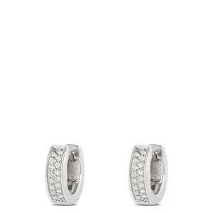 Benbridge Diamond Hoop Earrings - H-j