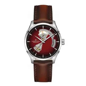 Hamilton Jazzmaster Open Heart Auto Watch - Stainless Steel