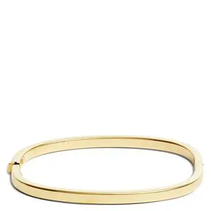 TOSCANO 14k Cushion Shaped Bangle - Yg