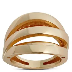 TOSCANO Swirl Ring 14k Yellow Gold Afd2108asb - Yg