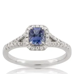 Benbridge Sapphire And Diamond Ring - Blue