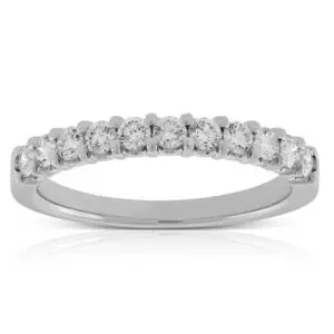 Benbridge Diamond Wedding Band - Wg