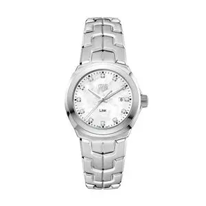 Tag Heuer Link Quartz Mother Of Pearl Watch, 32mm - Stainless Steel