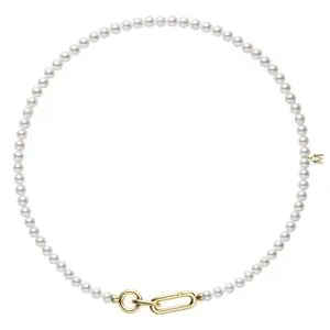 Mikimoto Akoya Cultured Pearl Necklace - Yg