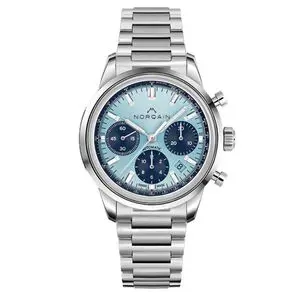 NORQAIN Freedom 60 Chrono 40mm Watch - Silver