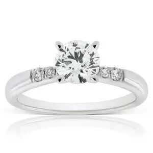 IKUMA Canadian Diamond Engagement Ring 14k - Wg