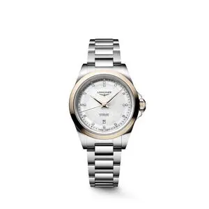 LONGINES Conquest Watch, 30mm - 18k Stainless Steel
