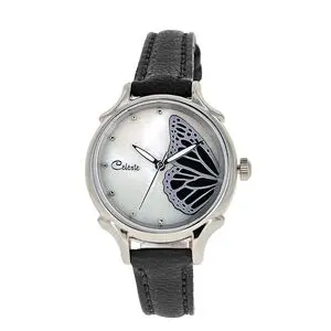 CELESTE Transformation Butterfly Mother Of Pearl Watch - Stainless Steel