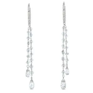 Benbridge Brilliant Round Diamond Dangle Earrings - Near Colorless
