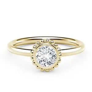 Benbridge Solitaire Diamond Ring In 18k Yellow Gold - Yg