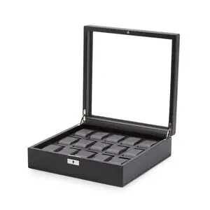 Wolf Classic 15 Piece Watch Box - Leather