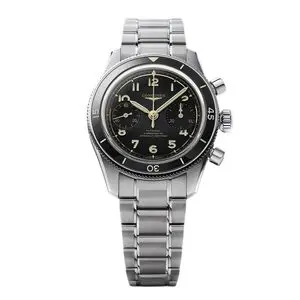 LONGINES Spirit Pilot Flyback 39.5mm Watch - Stainless Steel