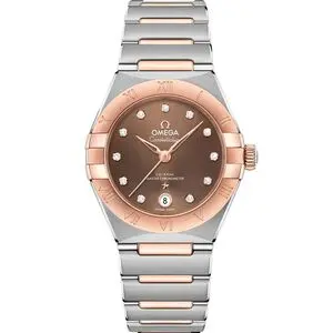 Omega Constellation Steel Sedna Diamond Dial Watch 29mm - 18k Stainless Steel