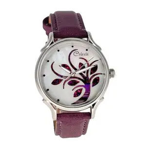 CELESTE Rise Mother Of Pearl Dial Watch - Stainless Steel