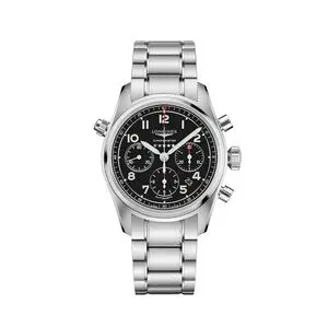LONGINES Spirit Chronograph 42mm Watch - Stainless Steel