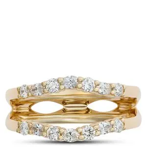 Benbridge Oval And Round Diamond Ring Enhancer - H-i