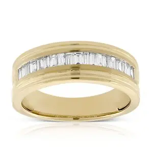 Benbridge Baguette Diamond Band In 14k Gold - Yg